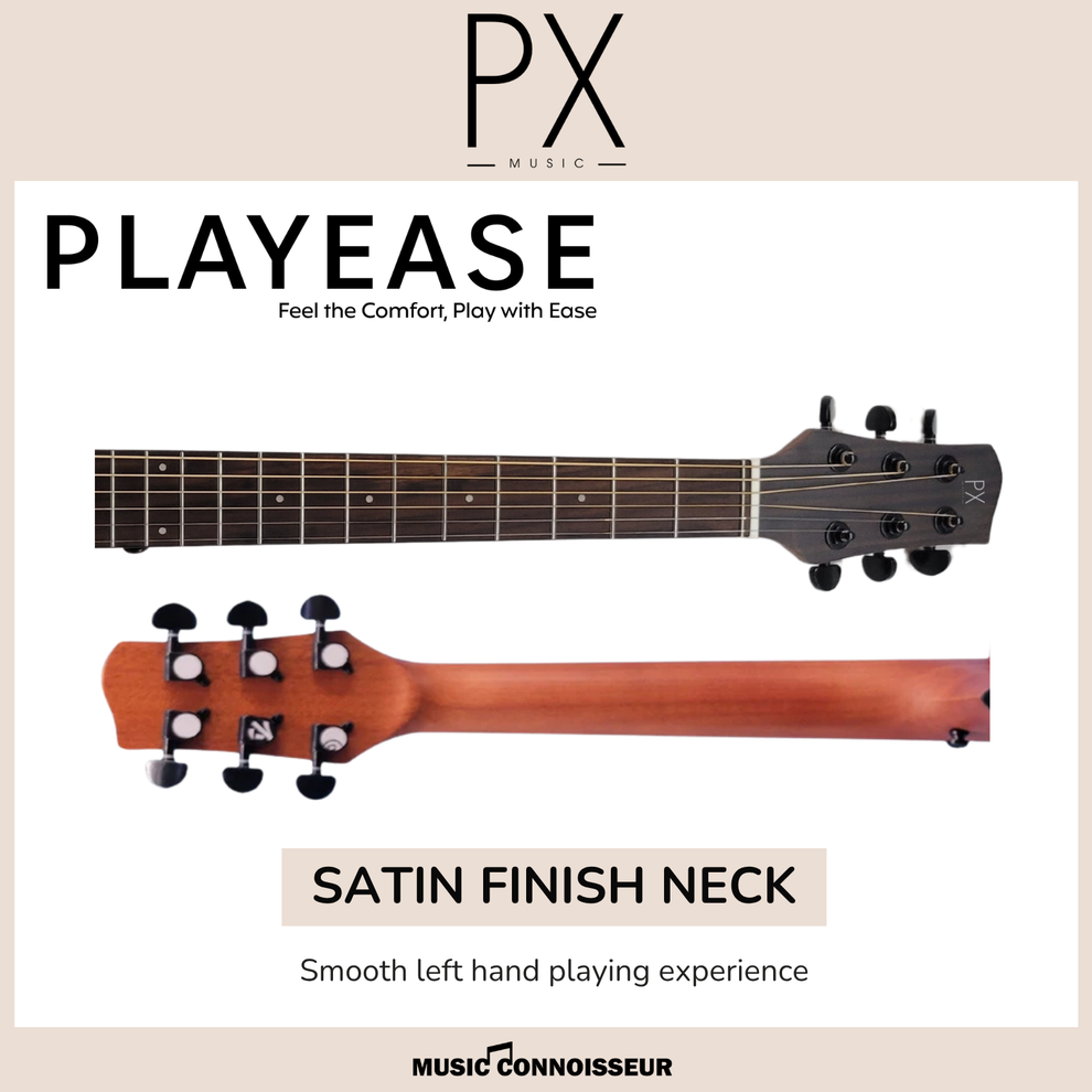 PX Allegro 36" Acoustic Guitar w/ Pickup (Sunburst) – PX Music